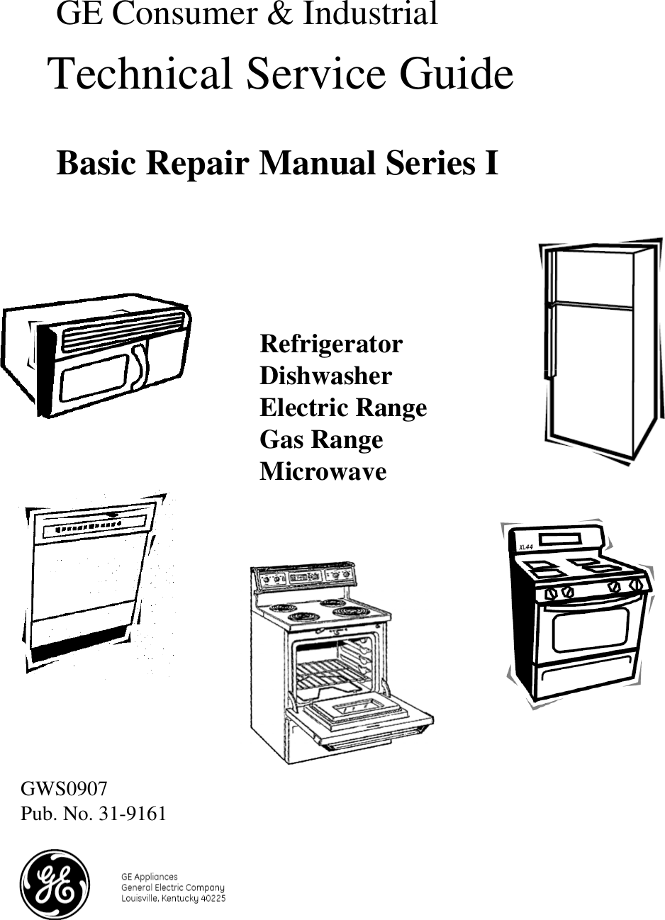 GE Basic Repair Manual General 31 9161