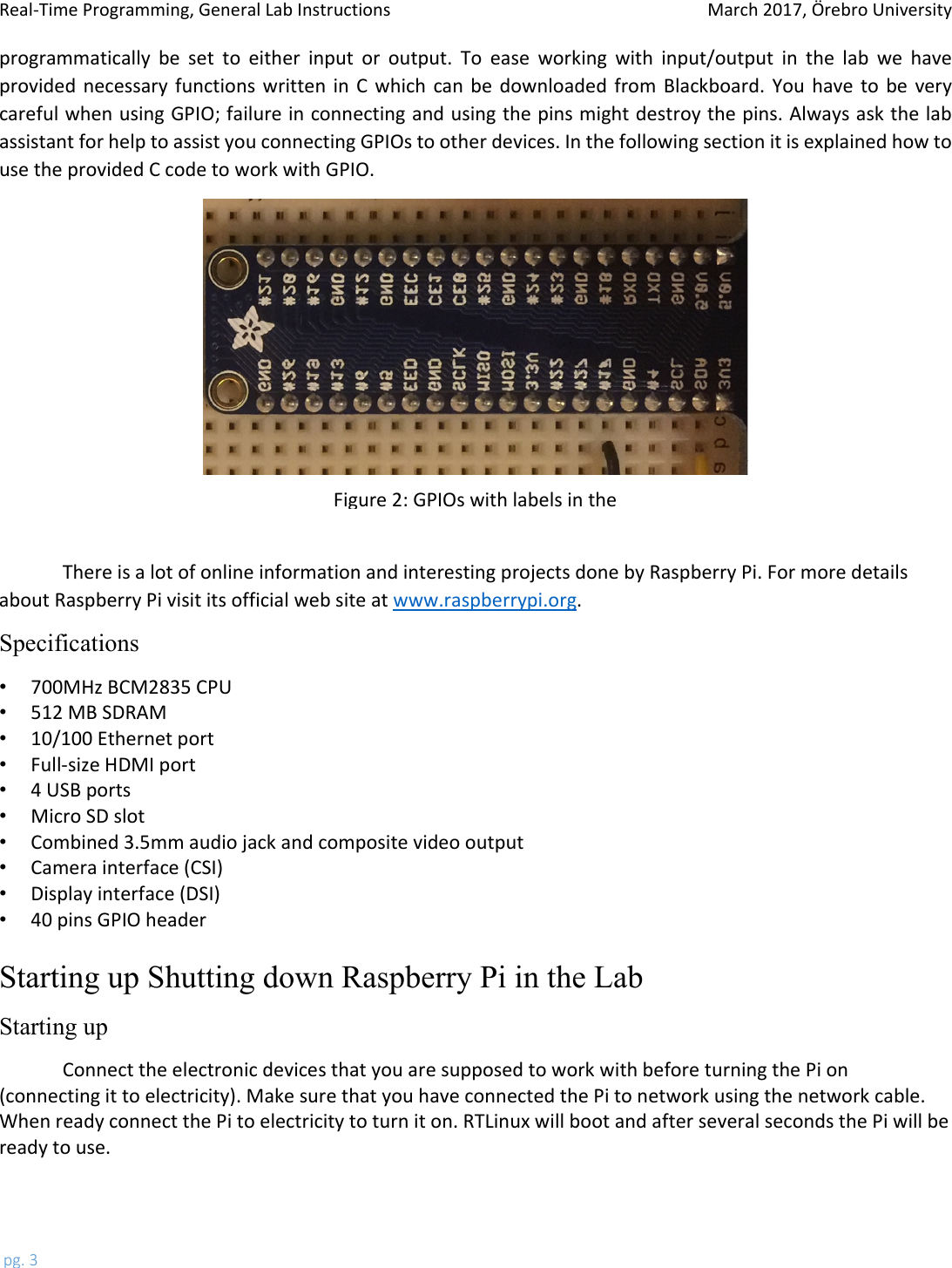 General Instructionsx Instructions