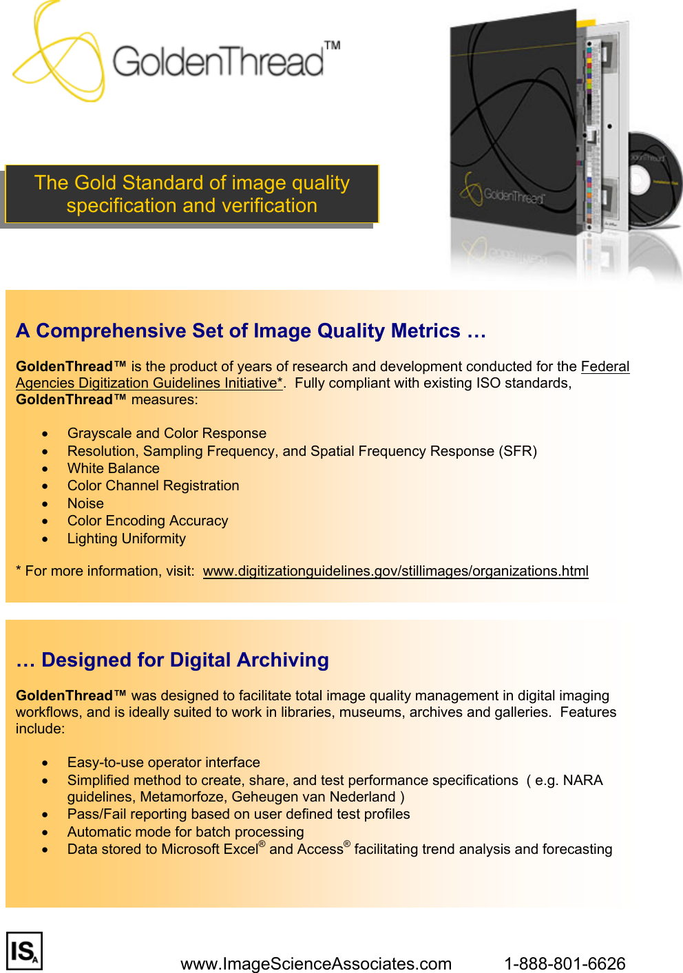 Golden Thread Users Manual