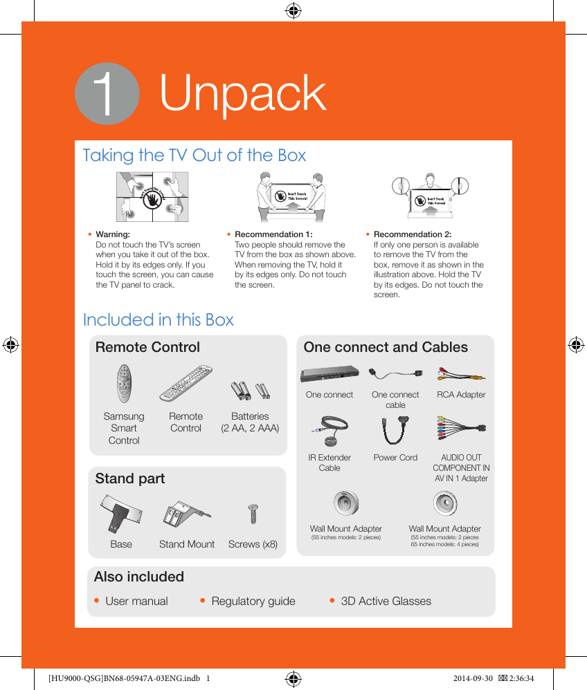 HU9000 One Conection