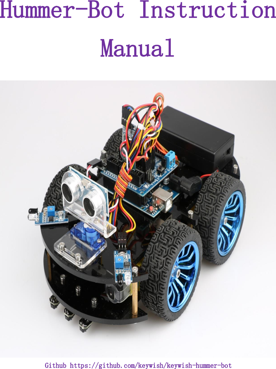 Hummer Bot instruction manual