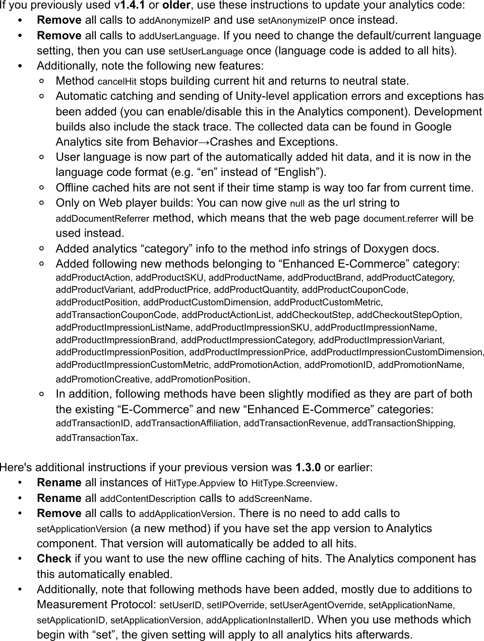 Instructions Google Universal Analytics For Unity