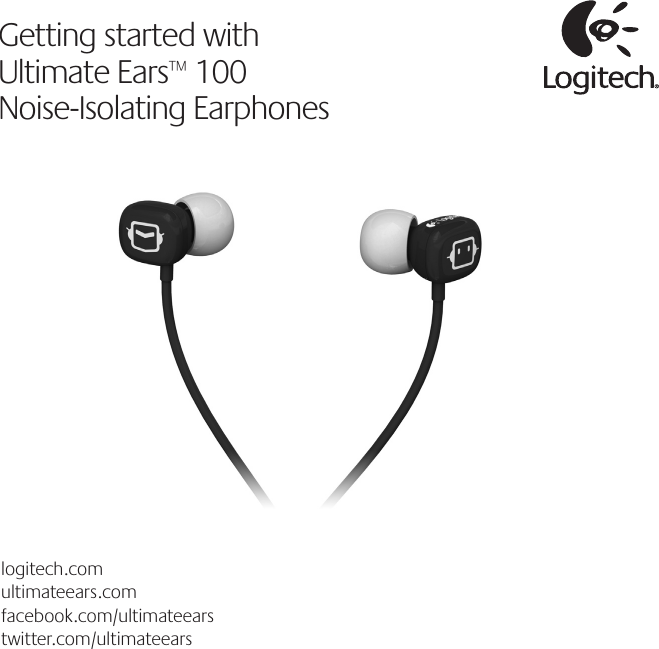 Manual Logitech Ultimate Ears 100