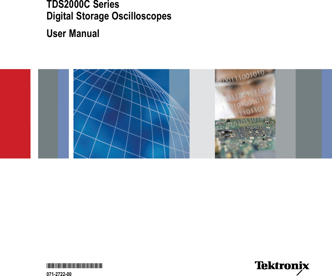 TDS2000C Series Oscilloscopes User Manual Tek TDS2002C