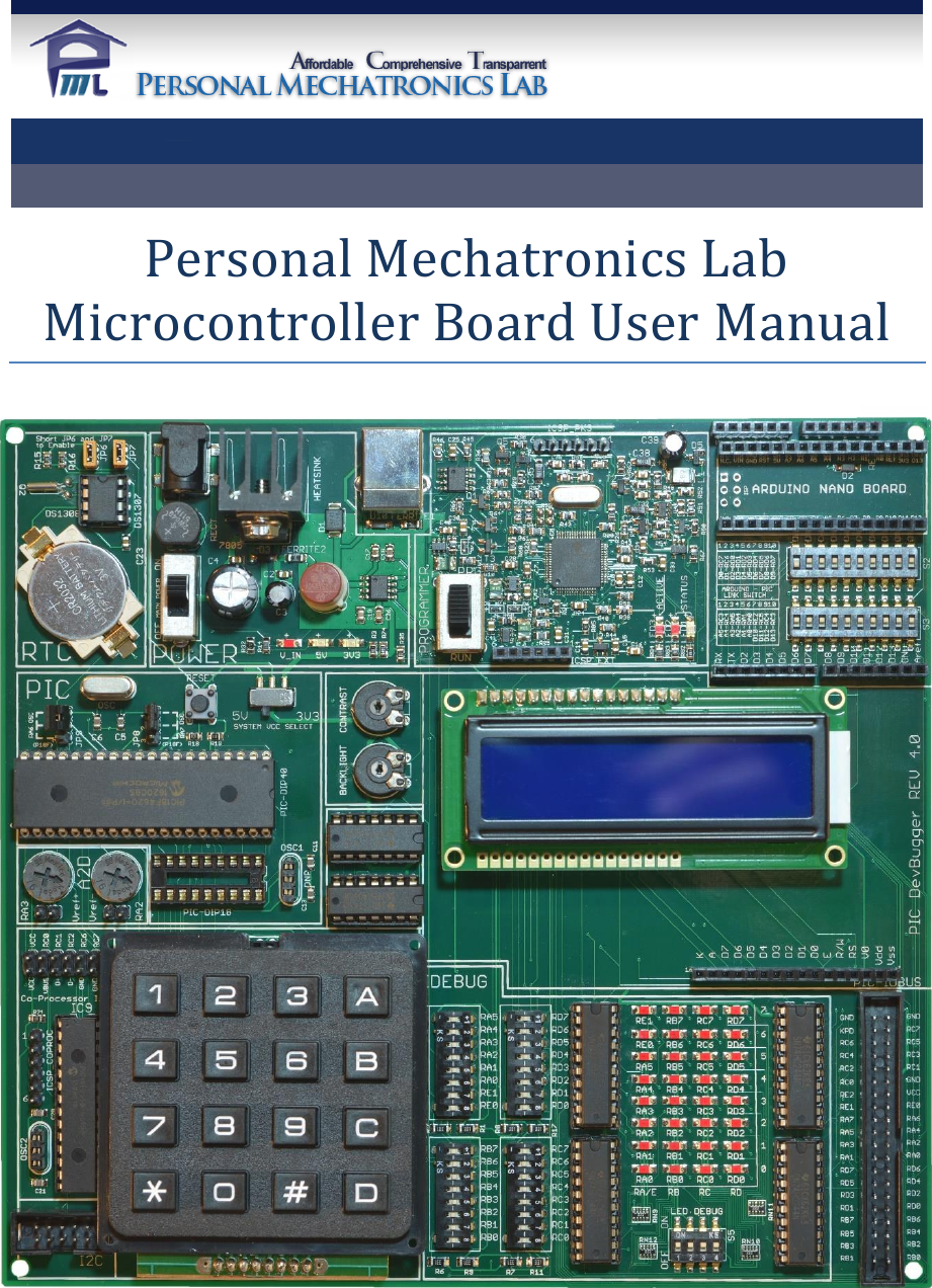 1 Microcontroller Board User Manual V4