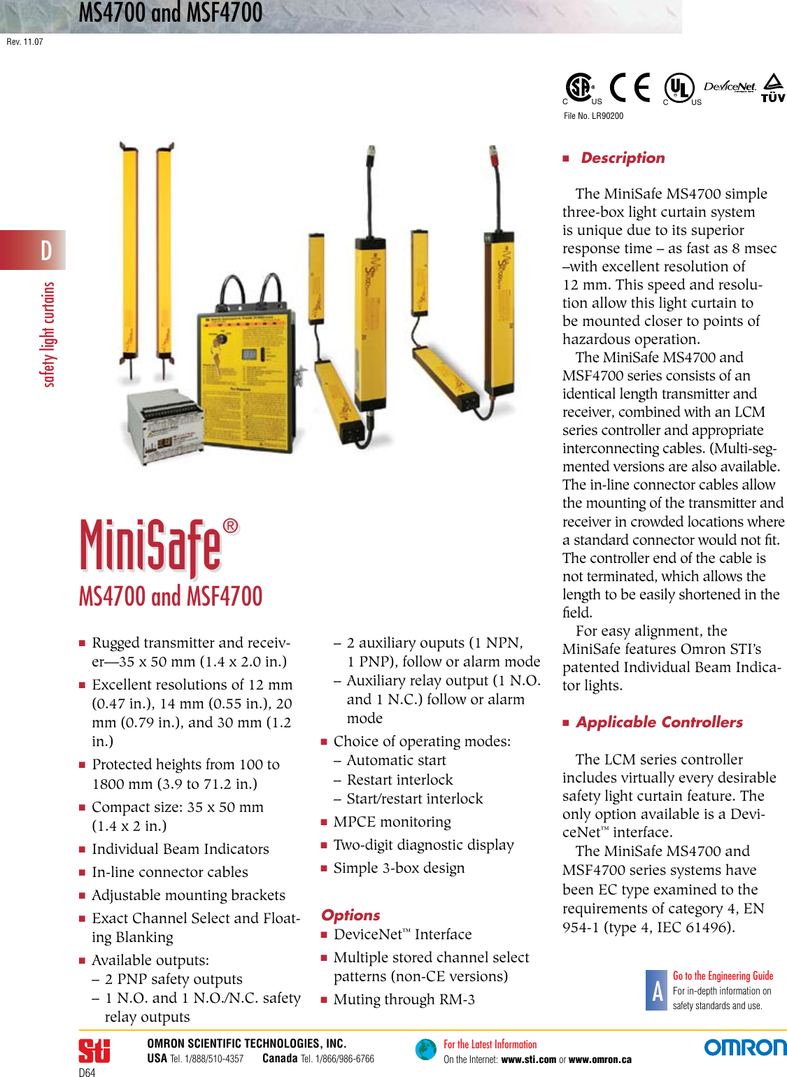 MS4700 Datasheet MSF4700 En 201507 F274I E 01