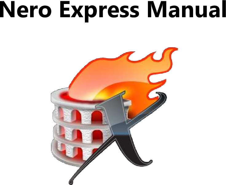 Nero Express Manual Operation 2018 En