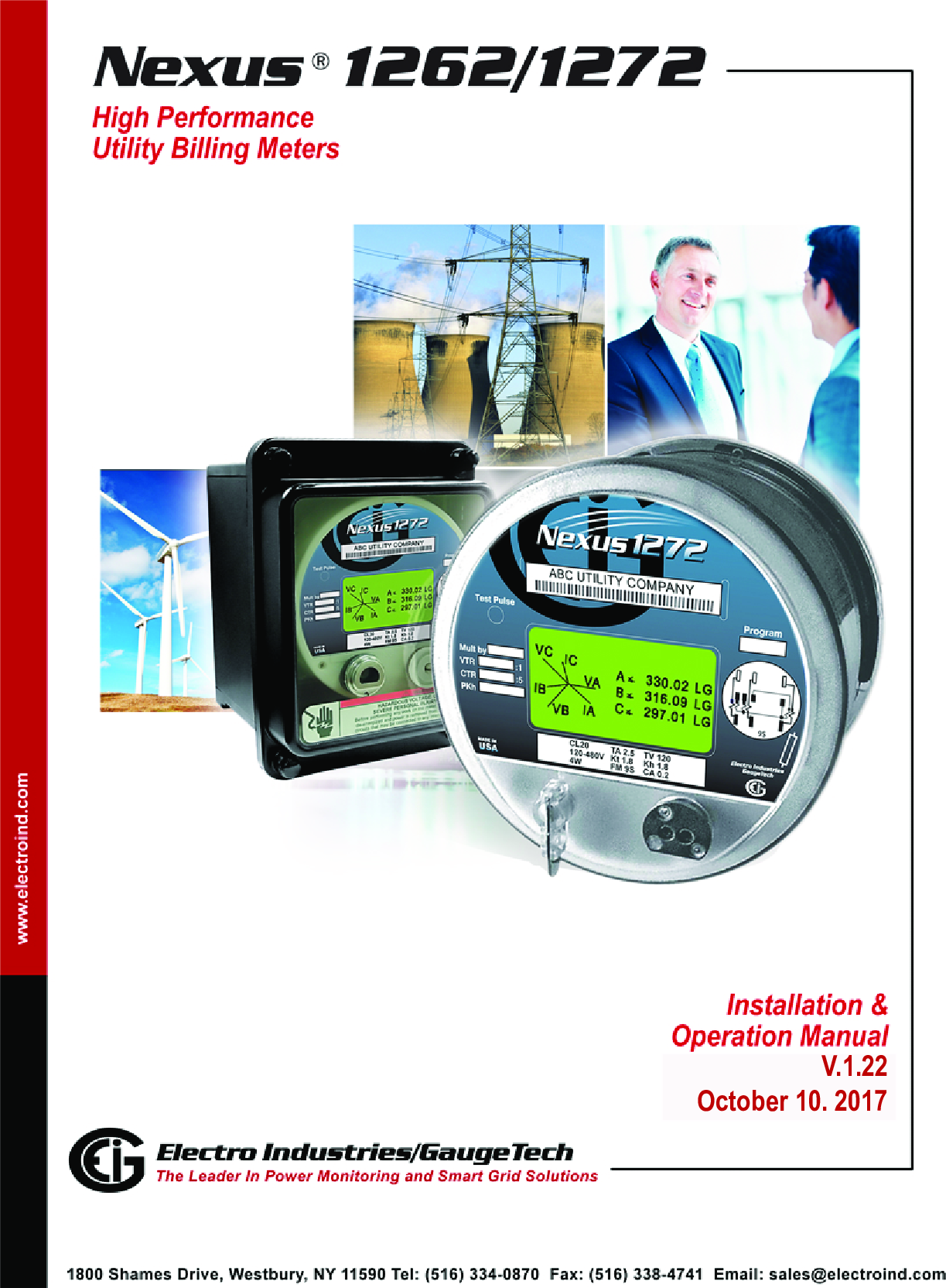 Nexus 1262_1272 User Manual V.1.22 1262 1272 E151701