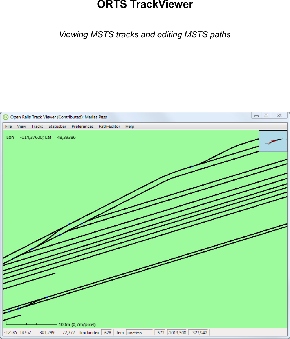 ORTS Trackviewer Manual