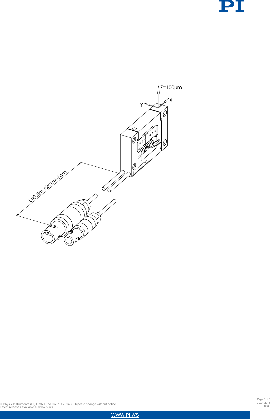 PI Datasheet P 603 20150122