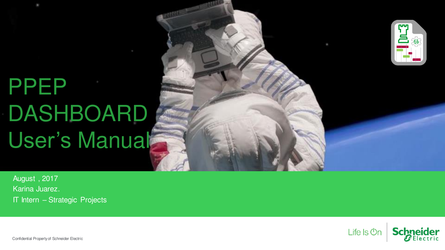 PPEP DASHBOARD User's Manual