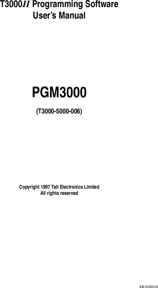 Chap_000 T3000/T3000 Programming Manual/Pgm3k06 Pgm3k06