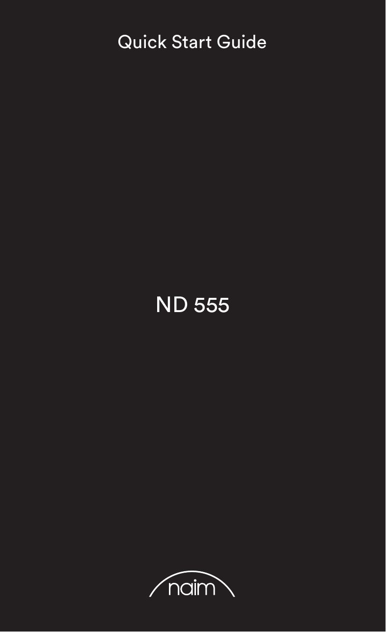 QSG_ND555_StreamerQSGbooklet_v9checkdoc ND 555 Quick Start Guide Multi ...