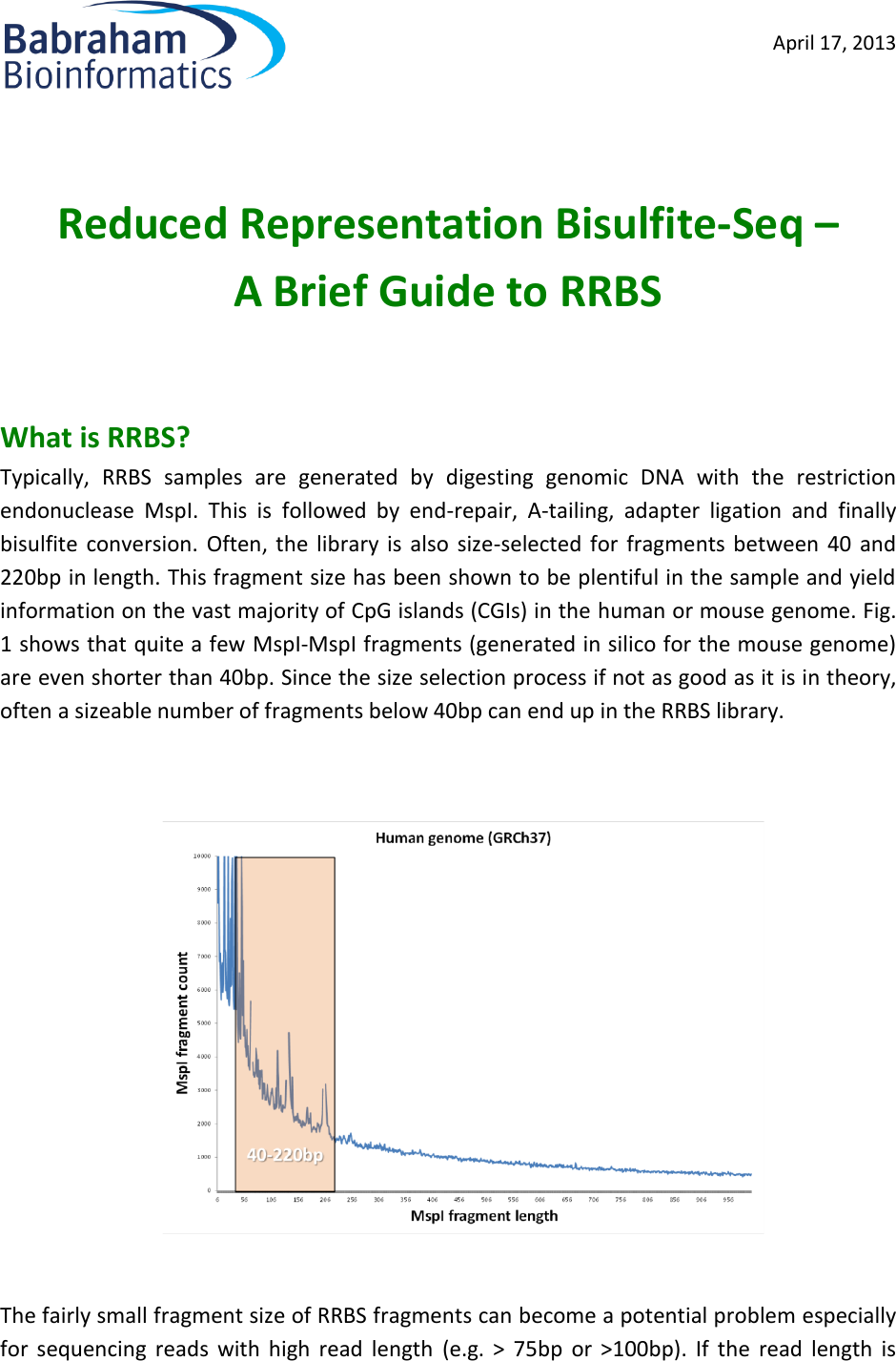 RRBS Guide