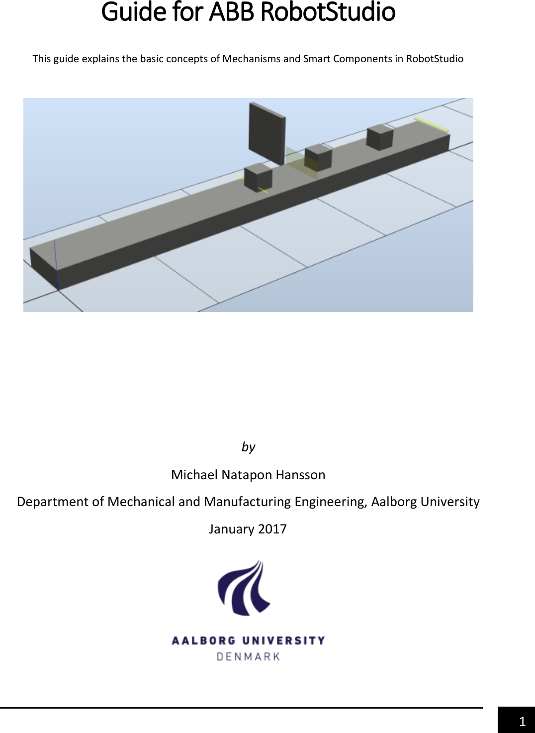 Robot Studio Guide Device Design