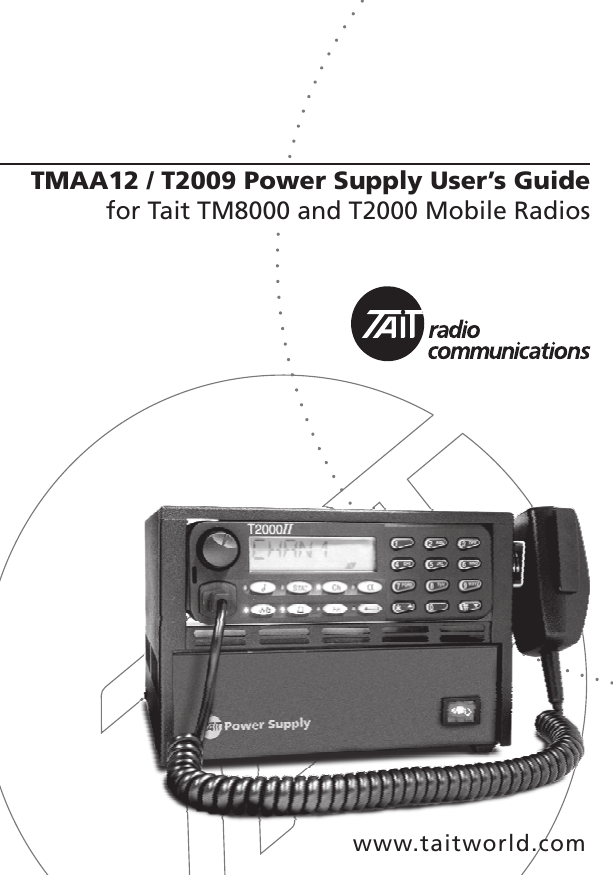 TMAA12/T2009 User's Guide T2000/T2000 User Guides/T2009_users_guide T2009 Users