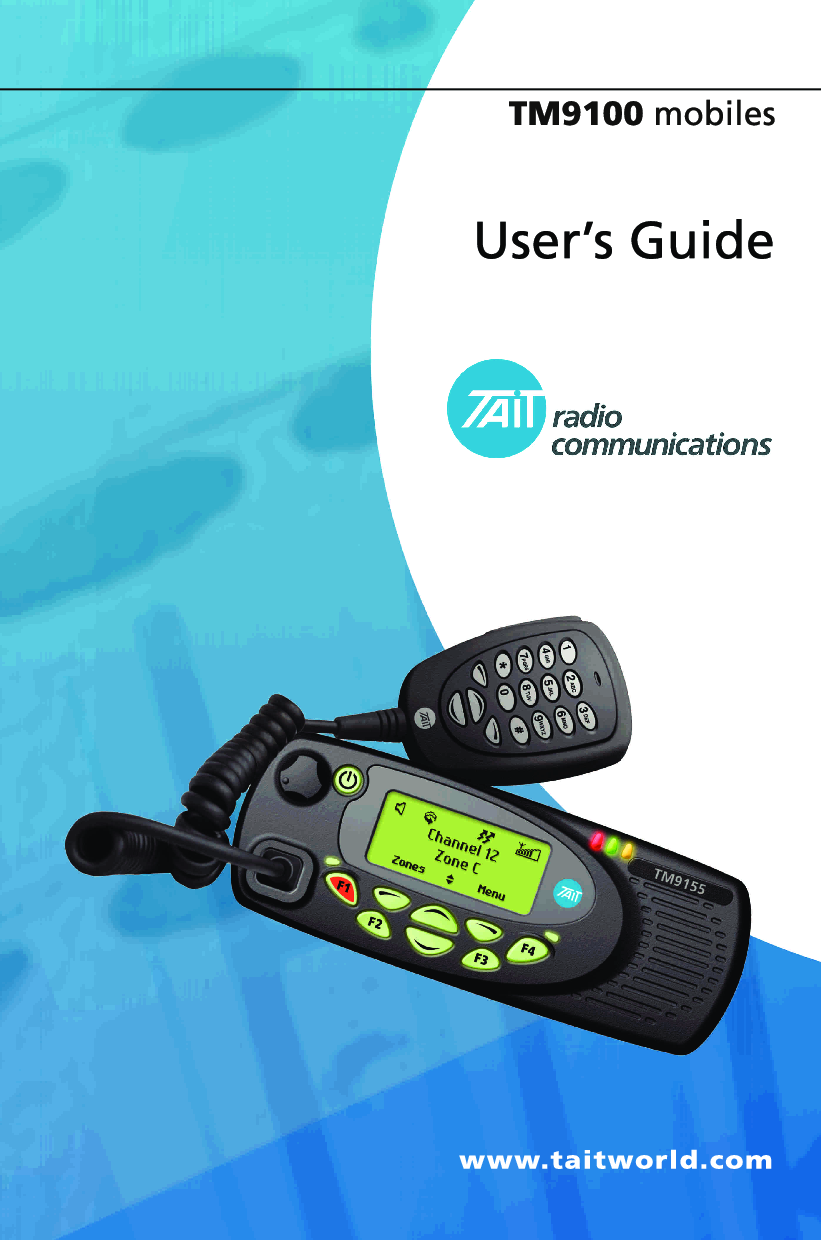 TM9155 User’s Guide Tx9000/TM9000 TP9000/OPPERATORS MANUALS/TM9100 User ...