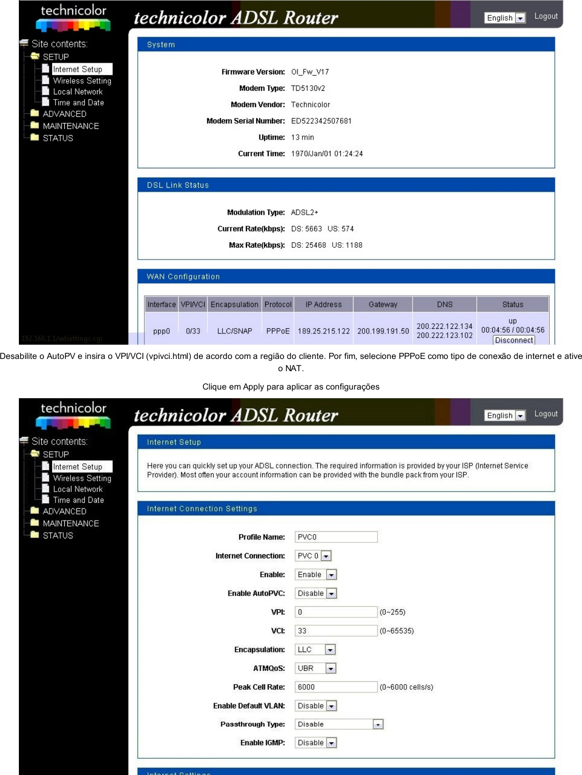 Technicolor TD5130 v2 manual