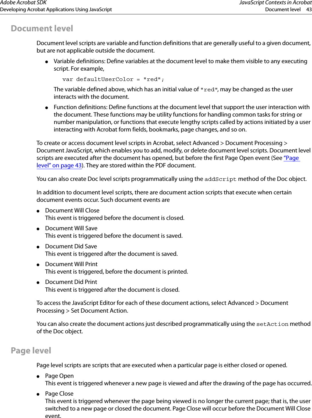 acrobat javascript delete pages