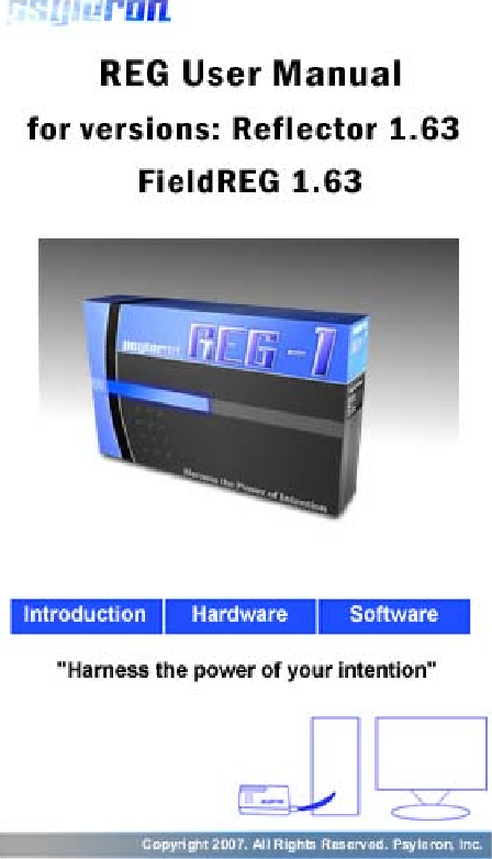 Psyleron User Manual