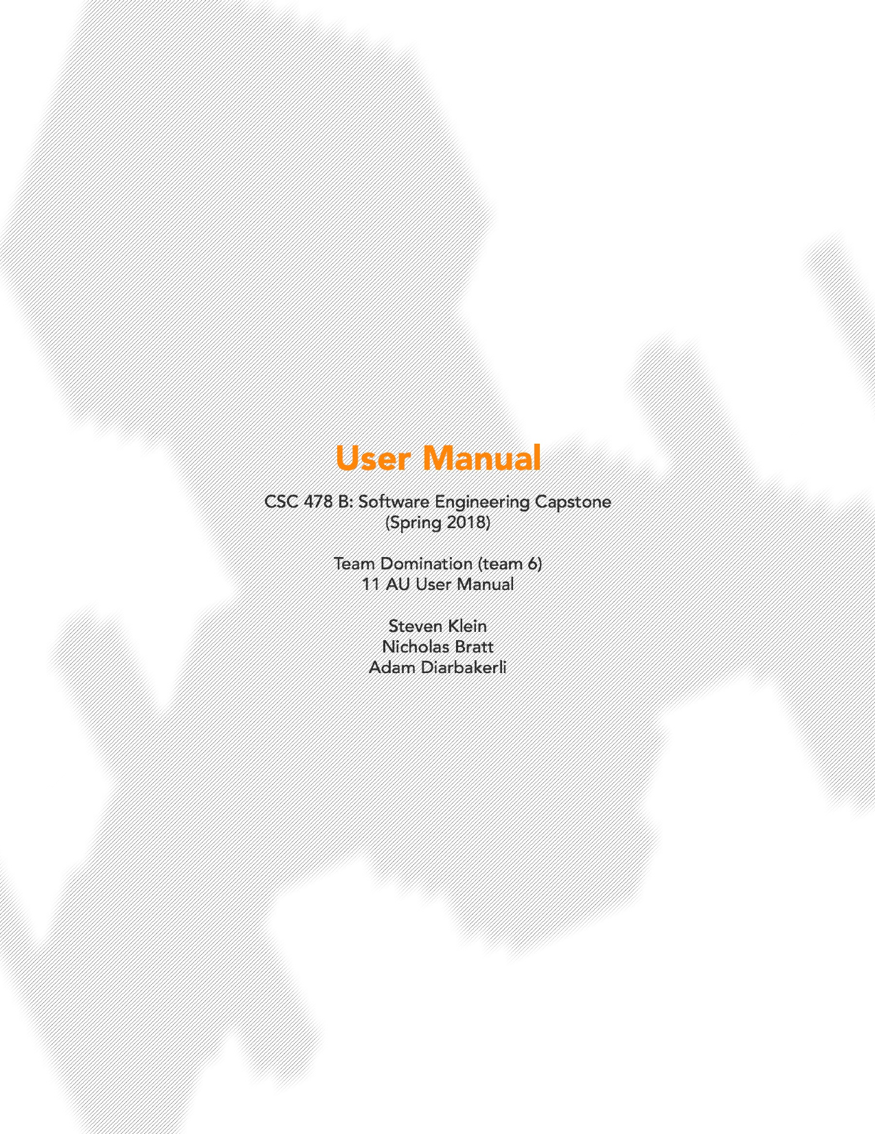 Team Domination User Manual
