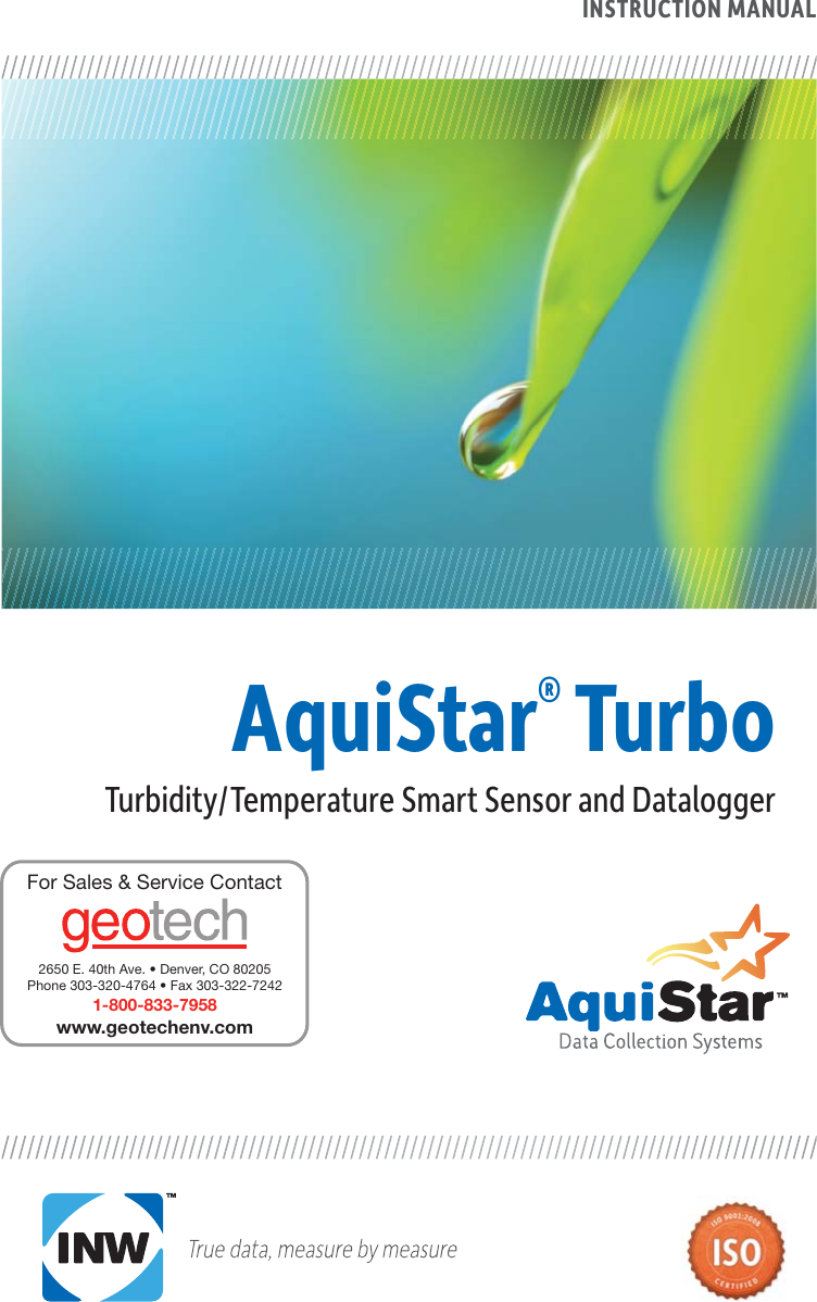 Turbo Instruction Manual