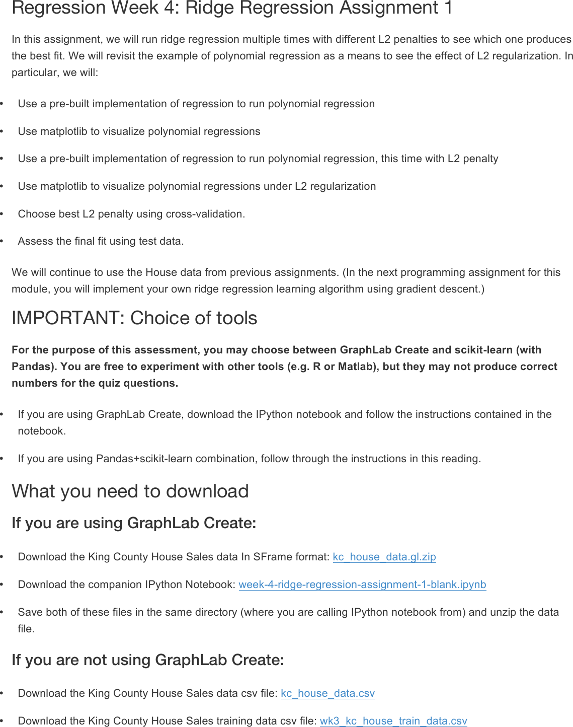 Week 04 ridge regression assignment 01 instructions