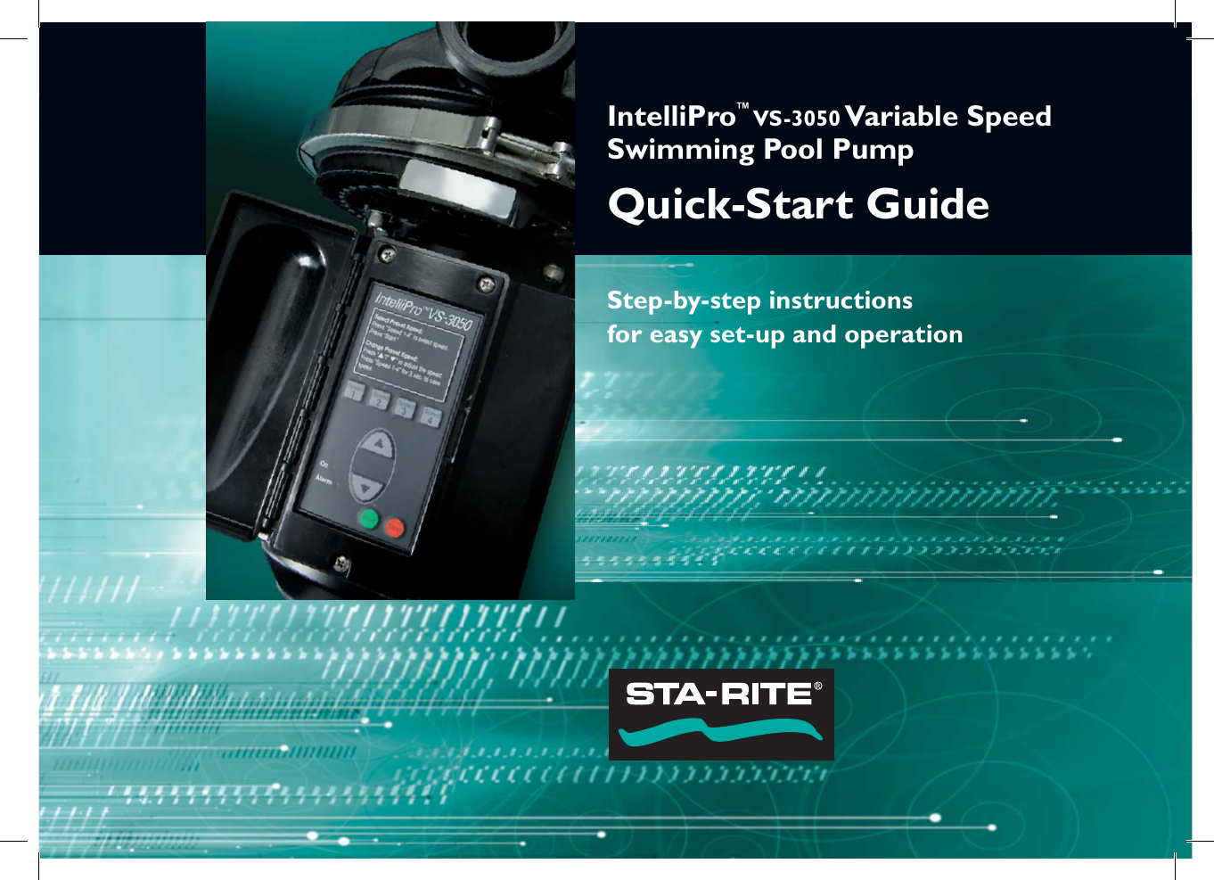 Pentair Intellipro Vs 3050 Users Manual PE35578_sppp