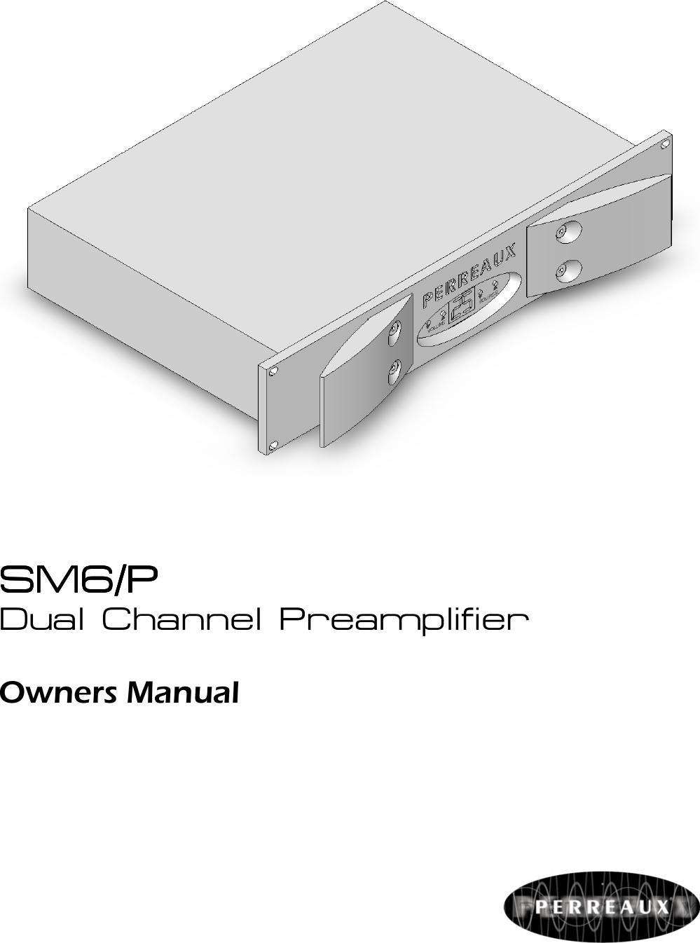Perreaux Sm6 P Users Manual SM6_P_