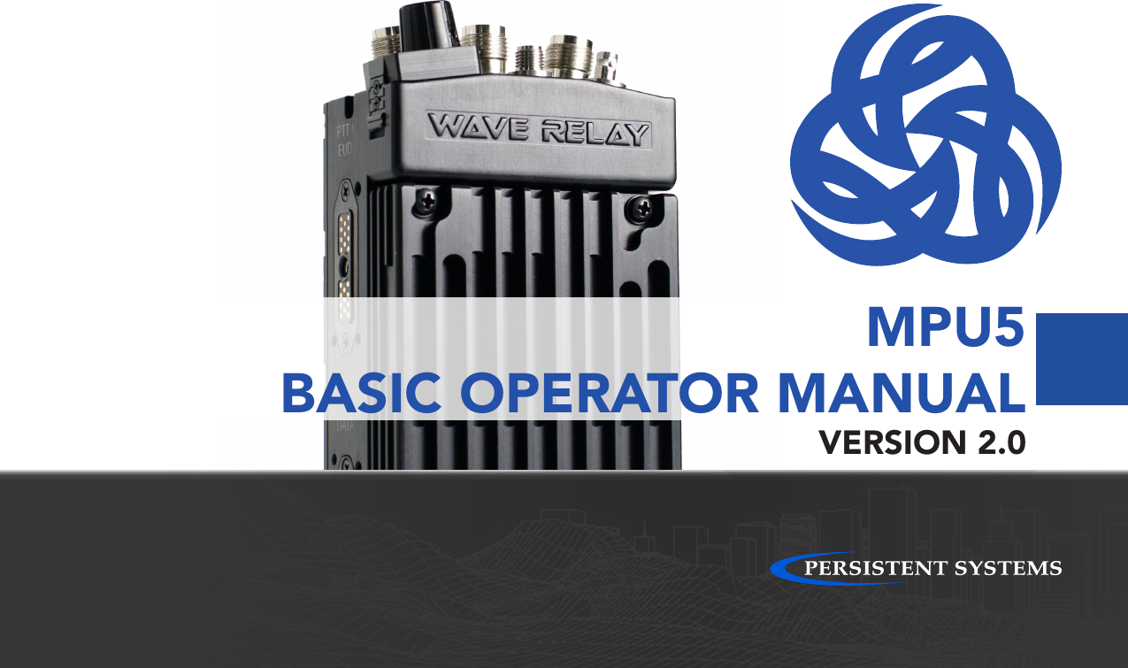 Persistent systems RF2100 S-Band Radio Module User Manual 1