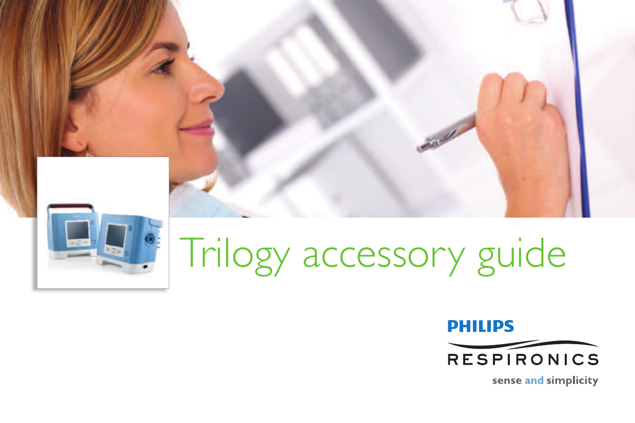 Philips 1040005 User Manual Product Brochure Trilogy200 Ventilator ...