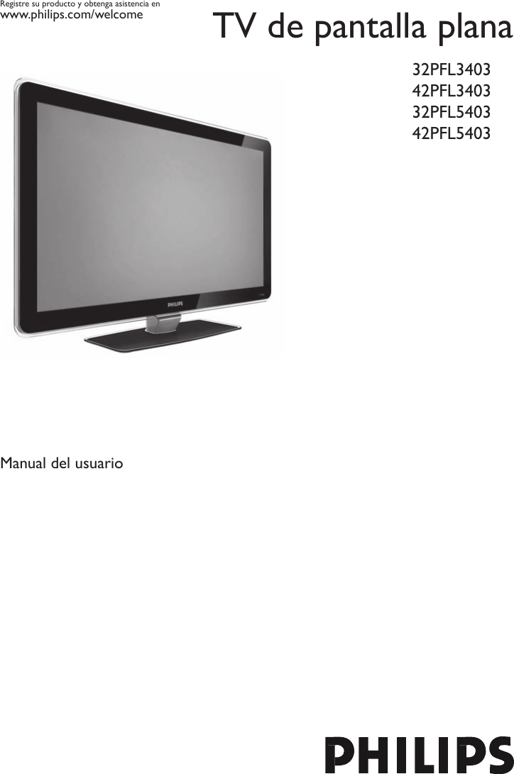 Philips TV De Pantalla Plana 32pfl3403 77 Dfu Esp