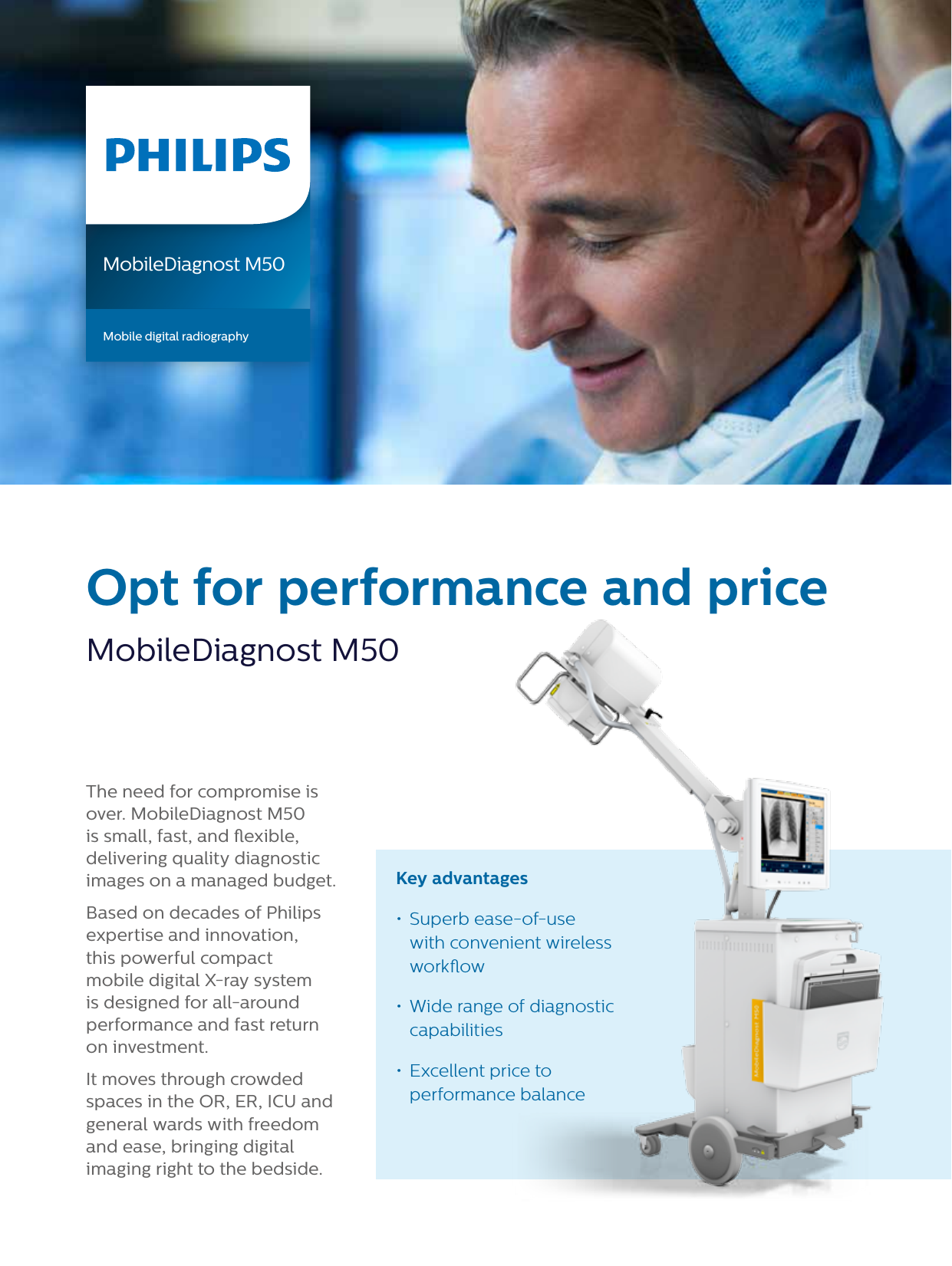 Philips 712302 User Manual Mobile Diagnost M50 Product Overview Pdf ...
