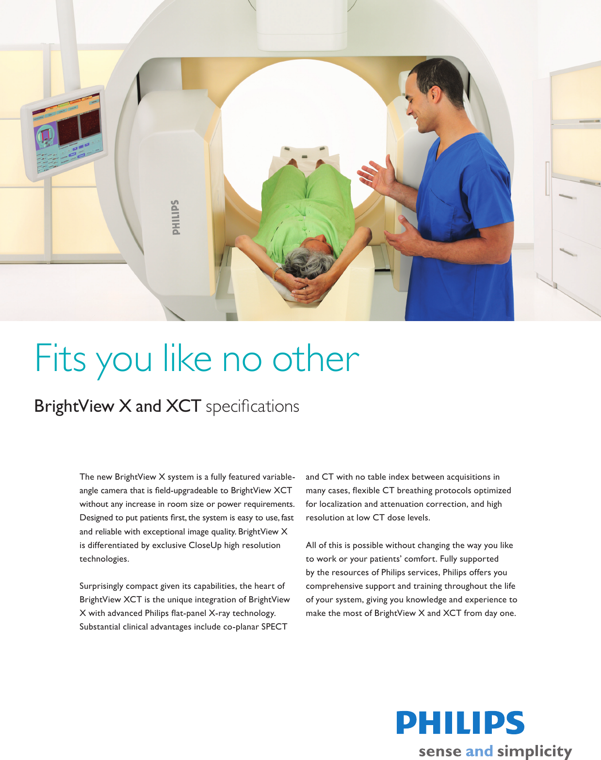 Philips 882478 User Manual Product Brochure Bright View SPECT/CT Ready ...