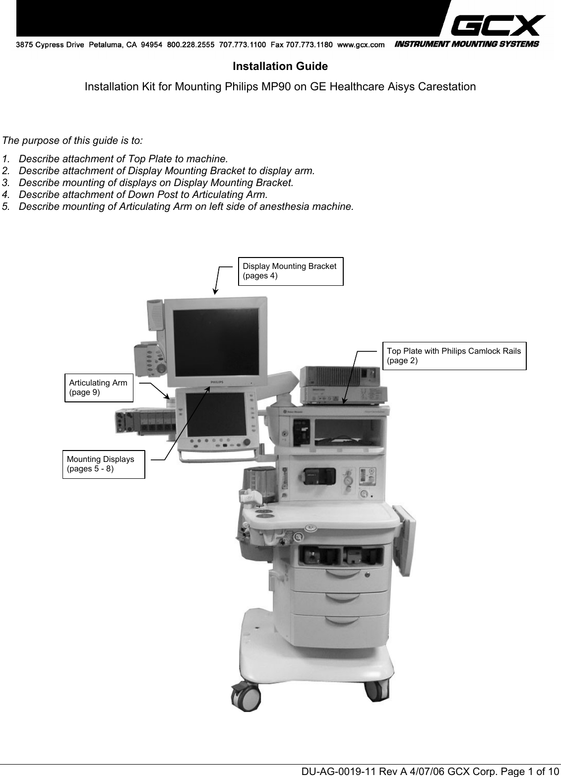 Philips MNT14 DU AG 0019 11 Rev A User Manual Product Brochure Intelli ...