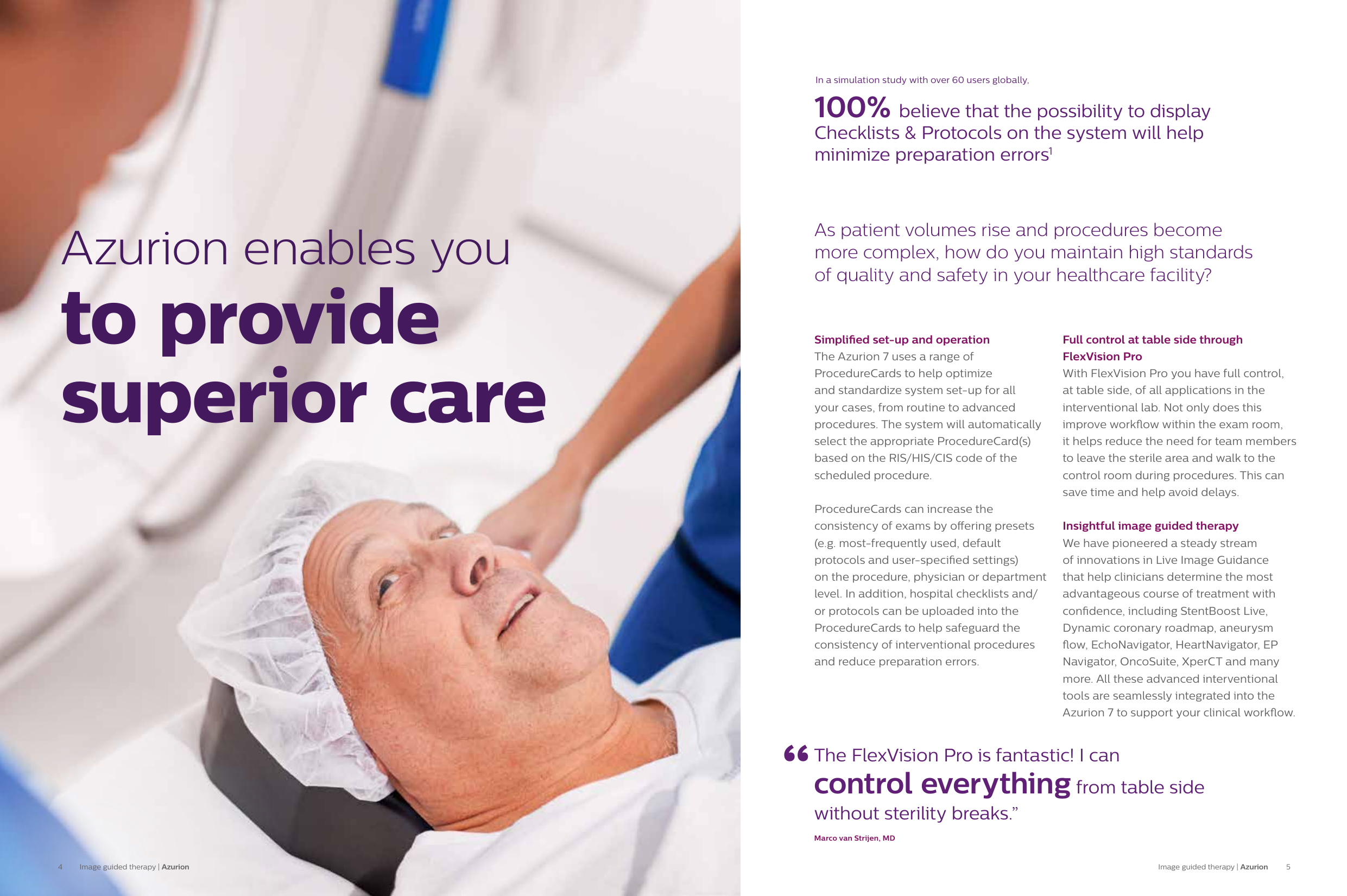 Philips NCVD016 User Manual Azurion 7 Series Brochure ...