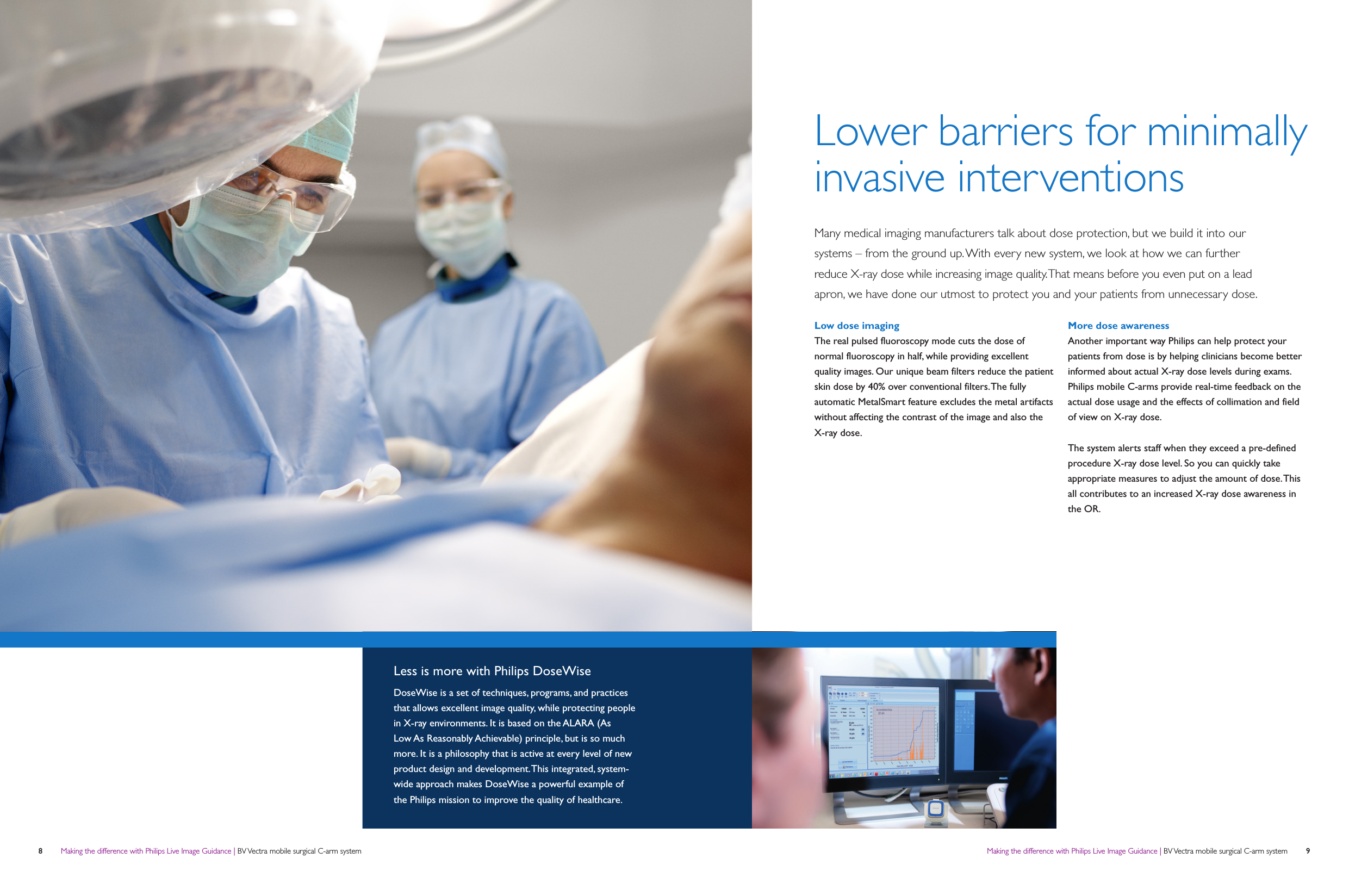 Philips NOCTN336 User Manual Product Brochure BV Vectra Mobile C arm ...