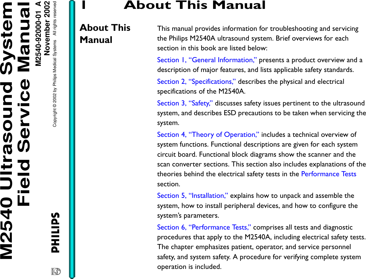 Philips Food Saver M2540 Users Manual EnVisor Service