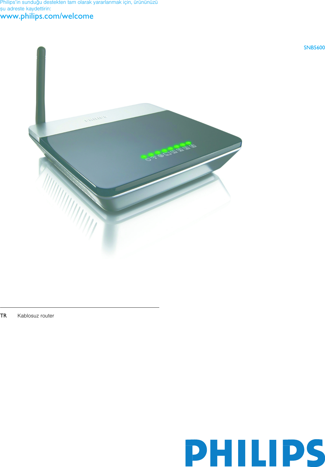 Philips SNB5600/00 SNB5600_IFU_TR User Manual Instrukcja Obsługi ...