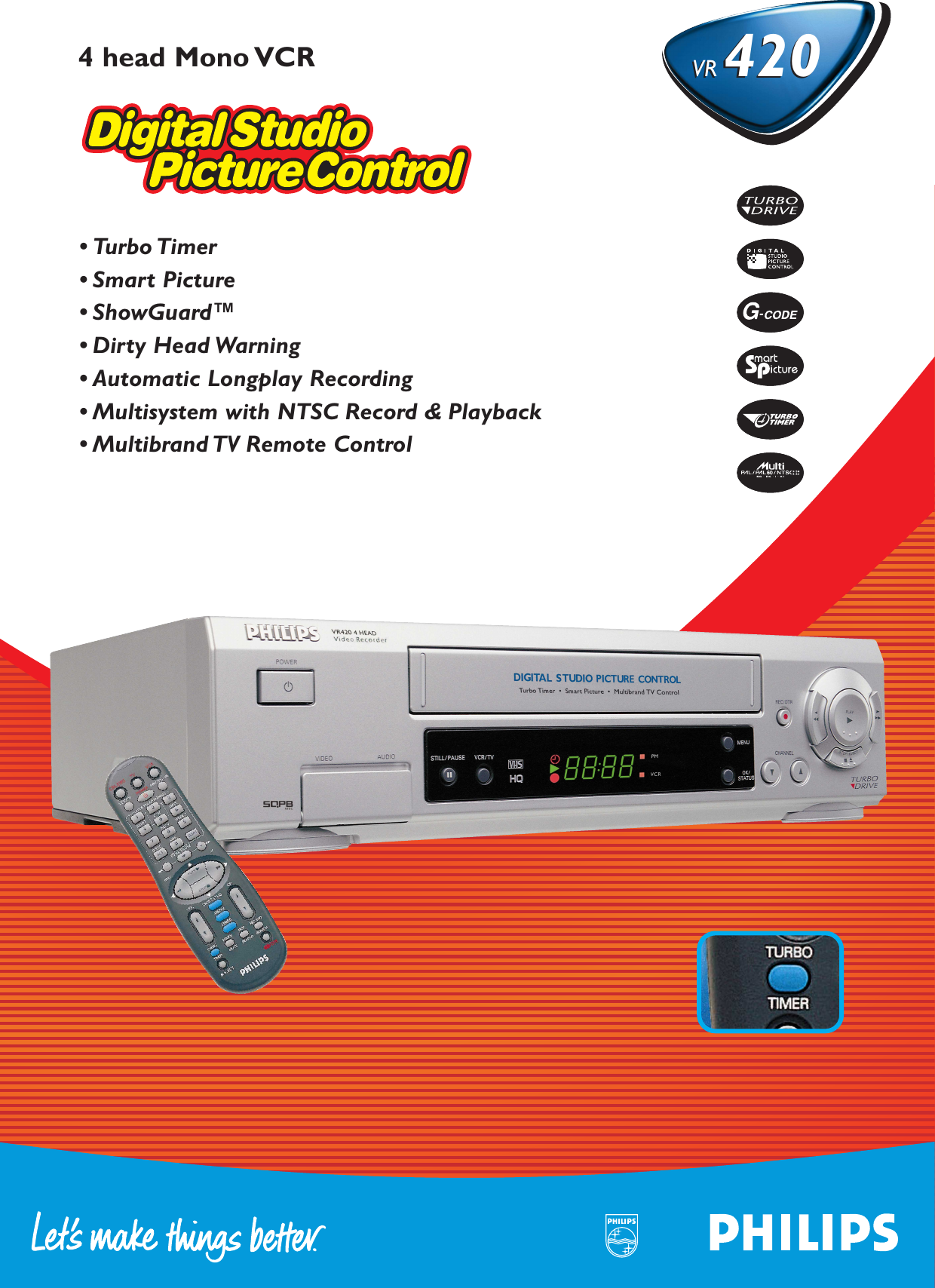 Philips VR 420 User Manual To The 4fdd9729 dacc 43b1 b774 c79dec768044