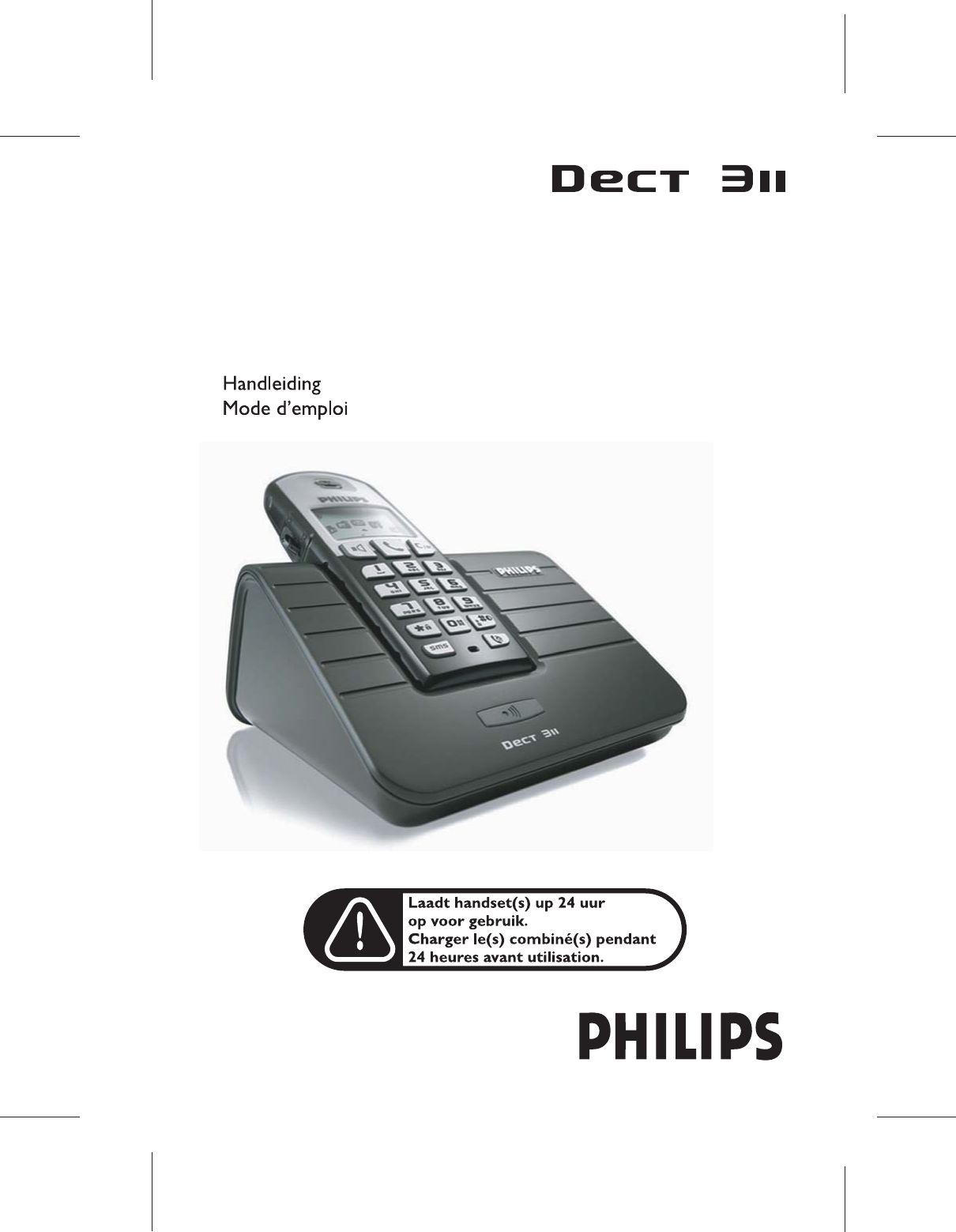 Philips DECT 311_NL Belgien_18.05.04 DECT3112B/11 Dect3112b 11 Dfu Nld