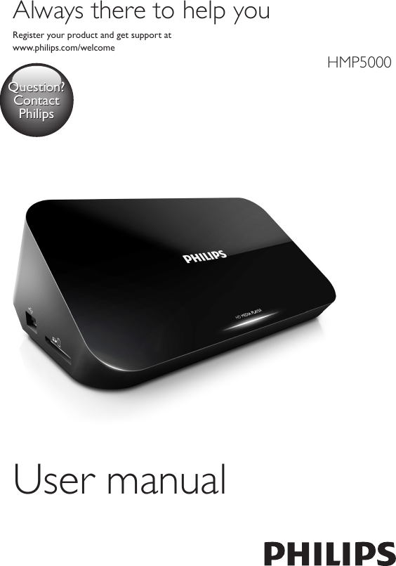 Philips User Manual Hmp5000 96 Dfu Aen