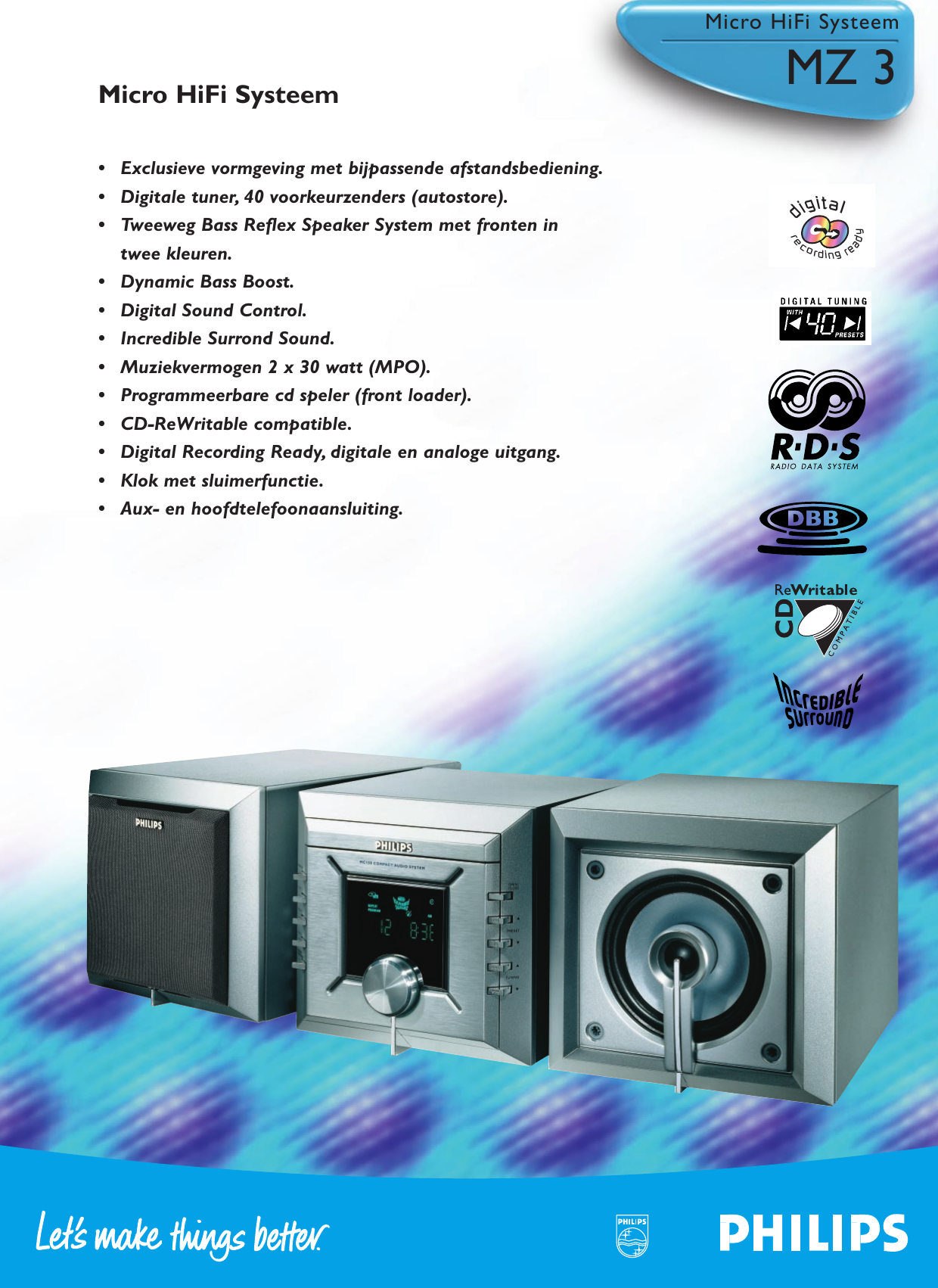 Philips MZ3 Mz 3 22 Pss Nldbe