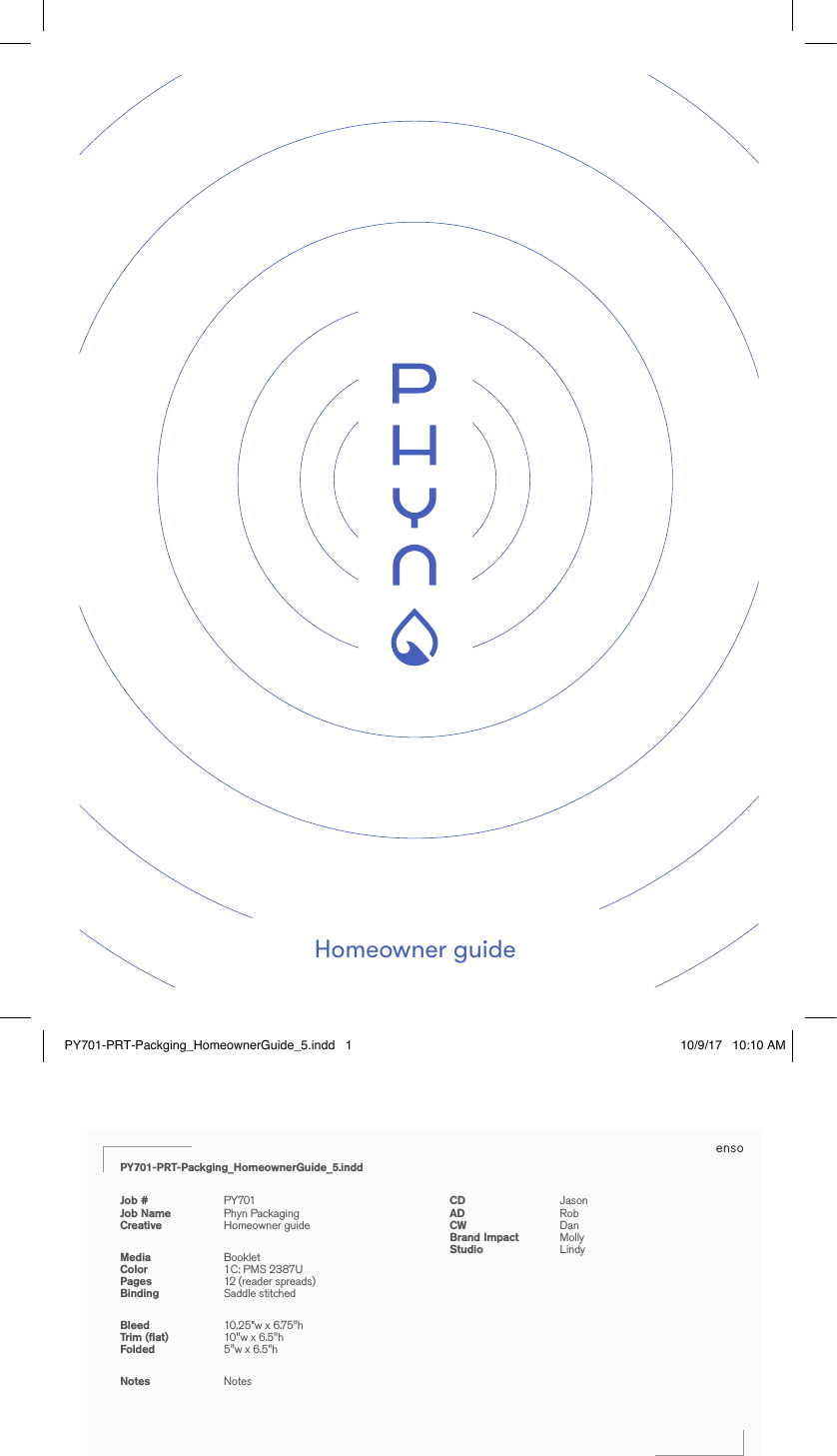 Phyn PHYPF001 Phyn Plus Smart Water Assistant User Manual