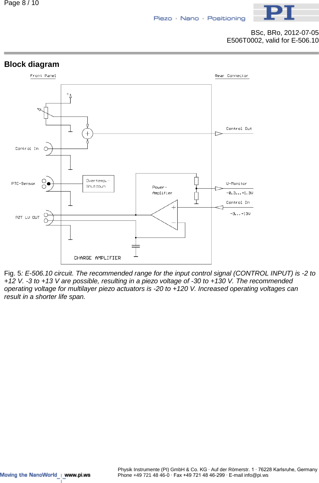 Physik Instrumente . E506T0002
