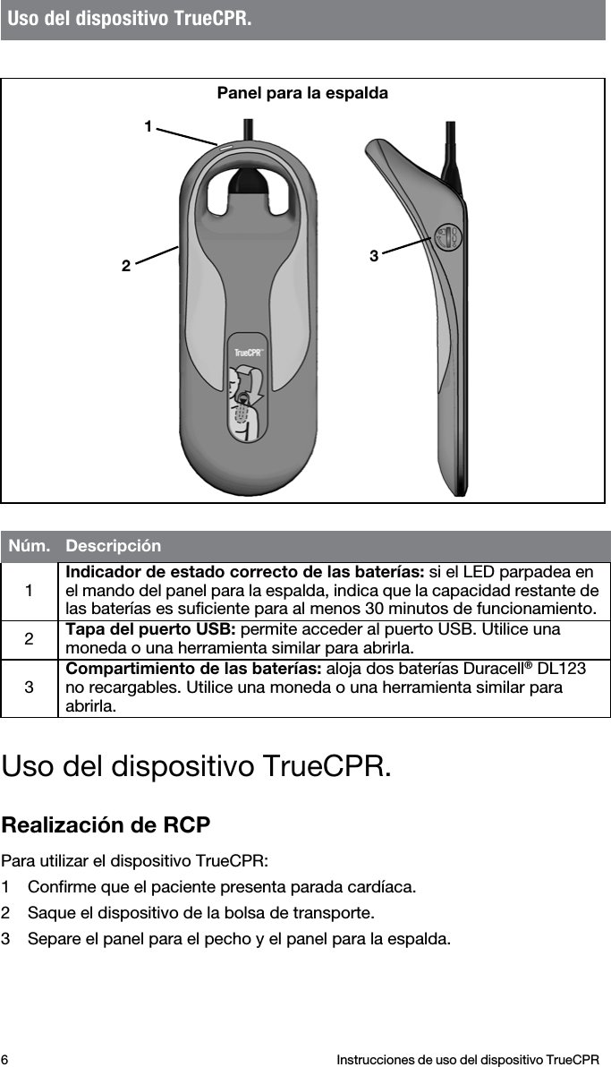 Physio Control TRUCPREV152 TrueCPR User Manual