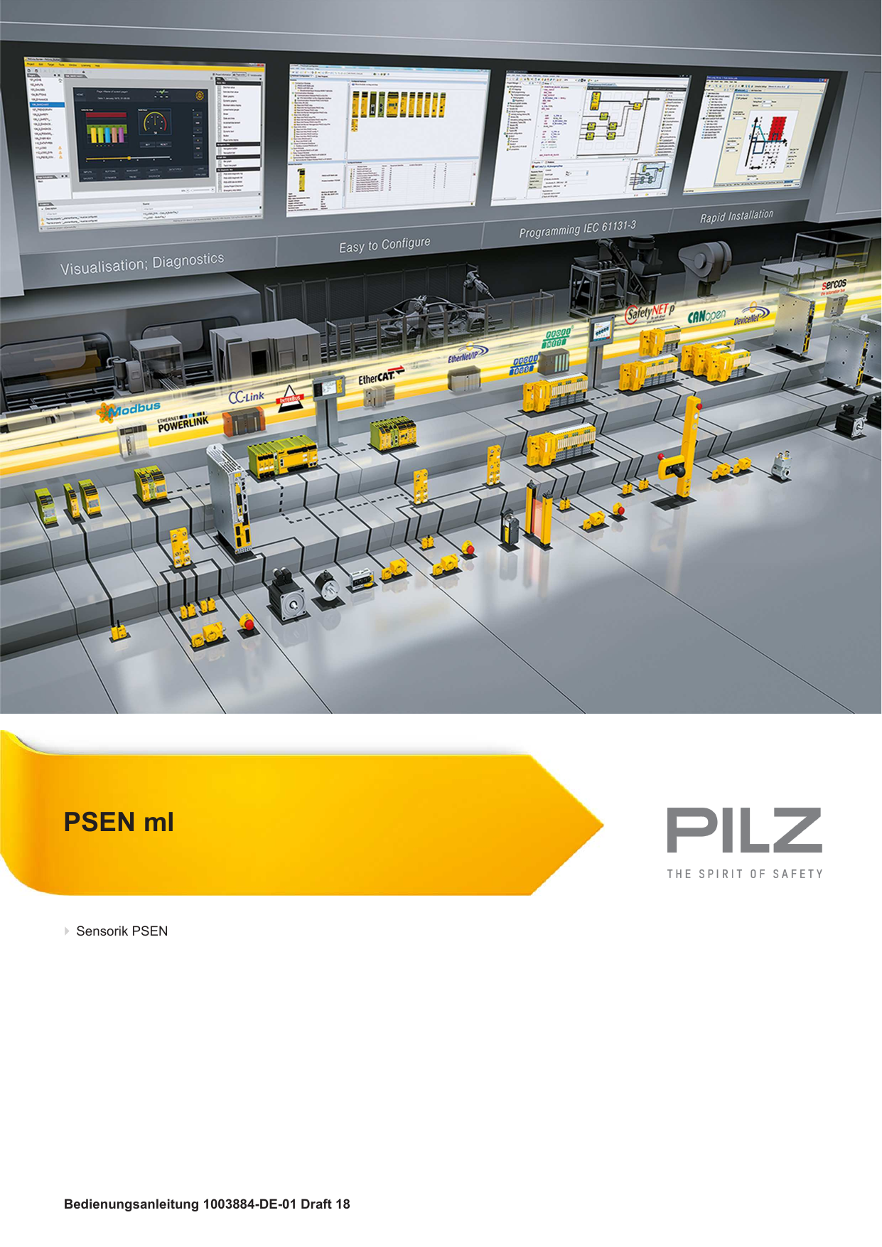 Pilz and KG PSENML RFID Proximity switch User Manual BA PSEN ml b 1 1
