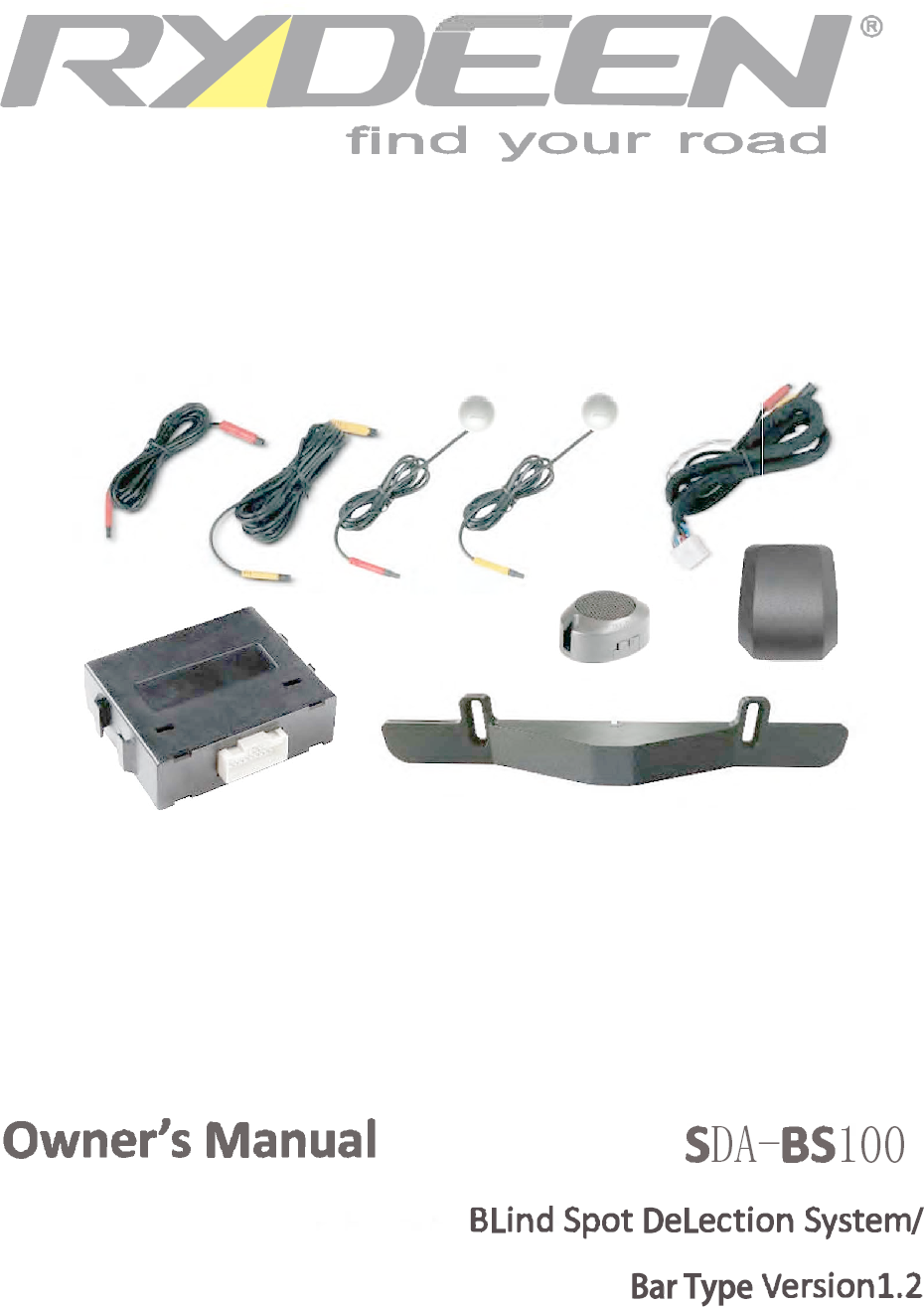 Pioneer Electronics SDA-BS100 Blind Spot Detection System/ Bar Type ...