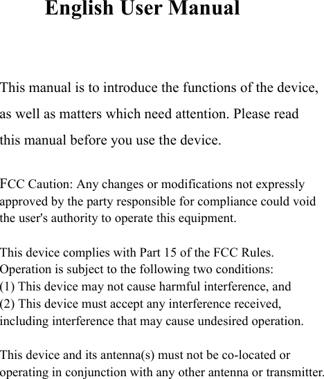 Ployer Electronics CM008 Tablet PC User Manual