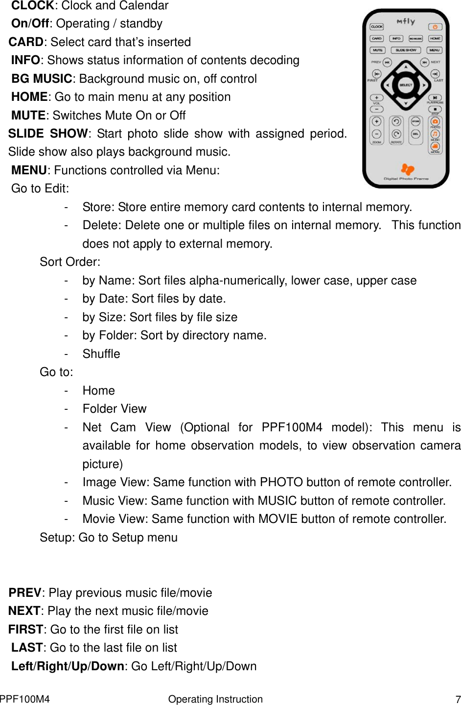 Pogo Products Ppf100M4 Users Manual Pholio